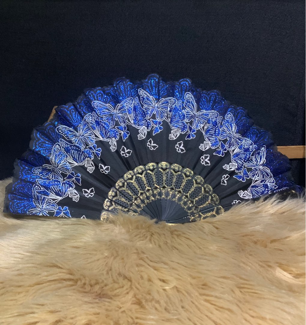 Kipas tangan batik lipat baba nyonya tradisional Hand fan Fold fans ...