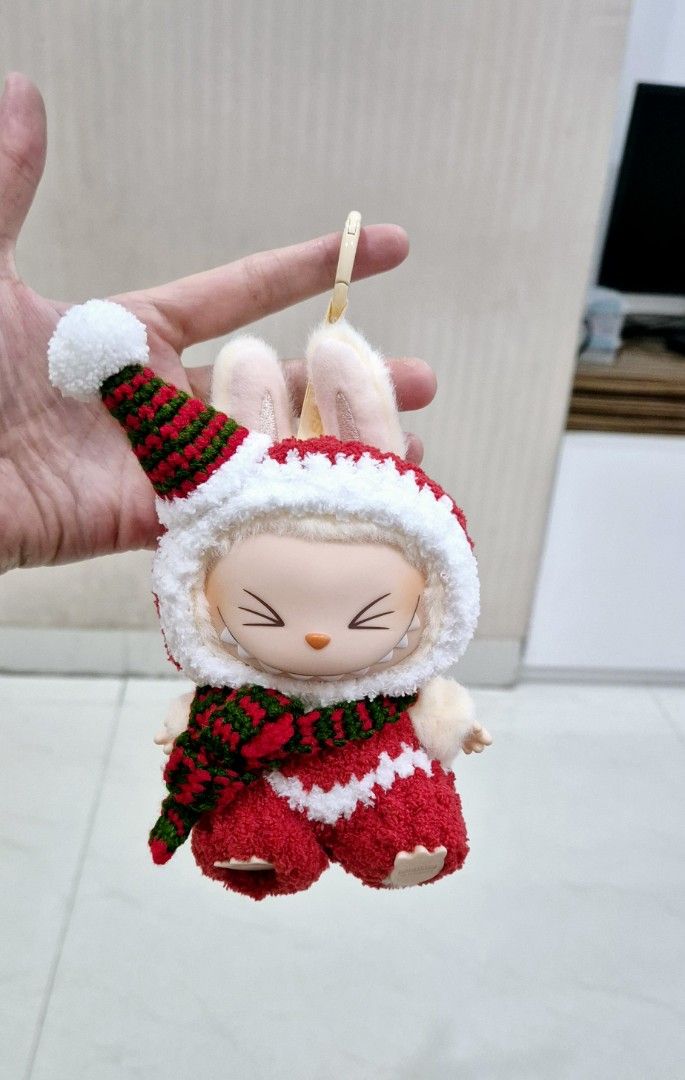 Labubu Dress Set Santa / Baju Labubu Thema Santa / Labubu Clothes ...