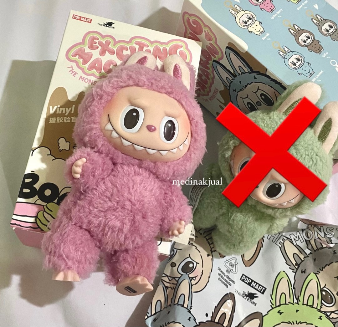 Labubu Lychee Berry Pink (Ori), Hobbies & Toys, Toys & Games on Carousell