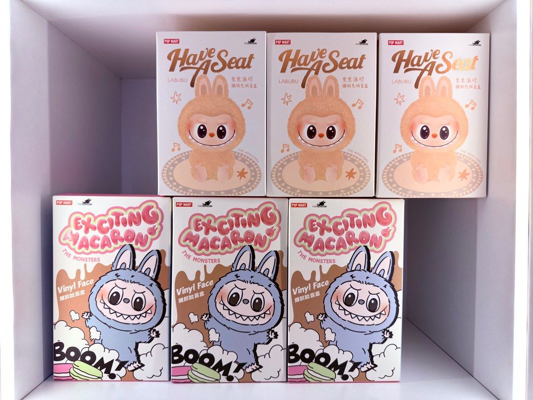 Labubu v1 v2 blind box, Hobbies & Toys, Toys & Games on Carousell