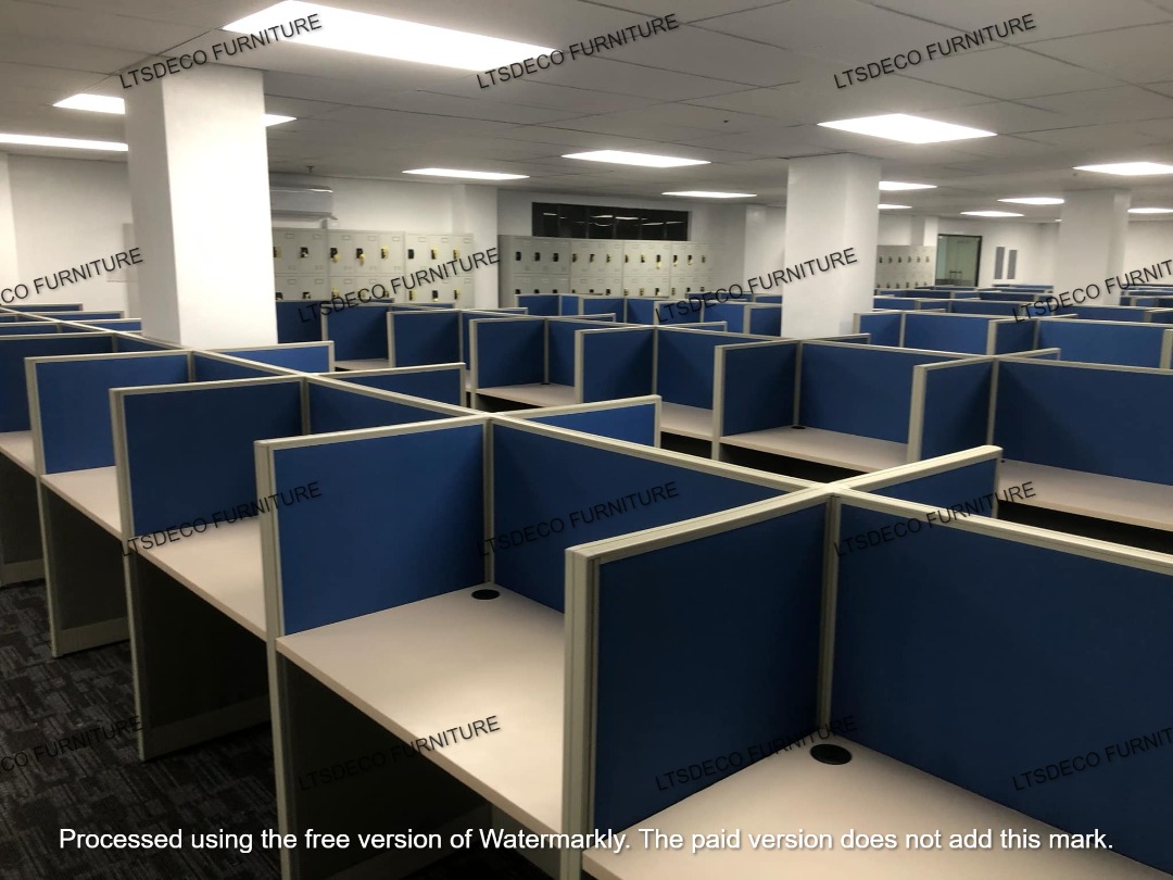 Laminated Workstation Cubicle \ Office Partition \ Office Furniture ...