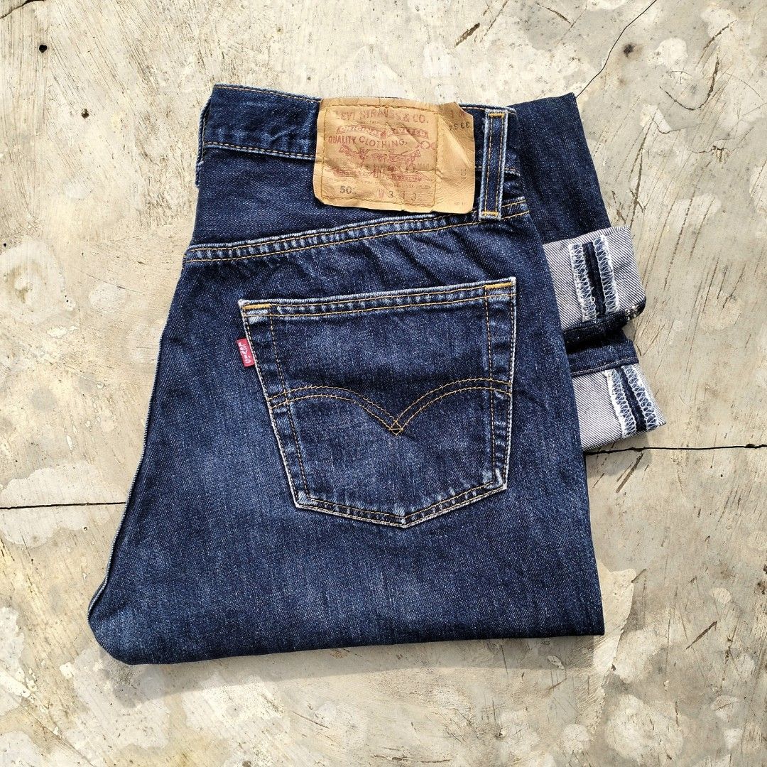 Levis 501XX not momotaro jeans iron heart denim Levis vintage evisu pbj lvc oldblue, Fesyen Pria ...