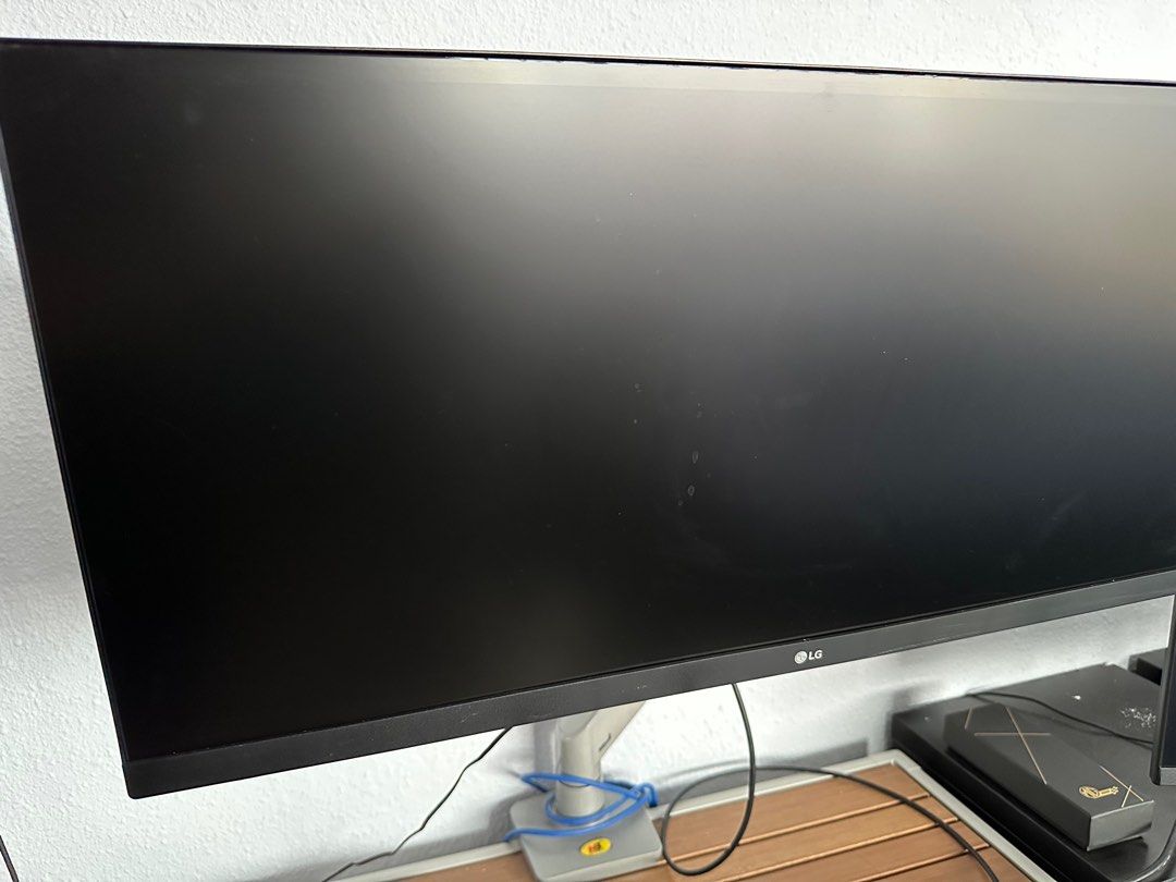 LG 29 inch wide screen monitor with mechanical arm - self collect ...