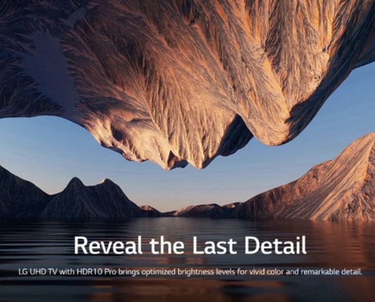 LG 50 inch Ultra High-Definition AI ThinQ UR7550 4K Resolution Smart TV ...