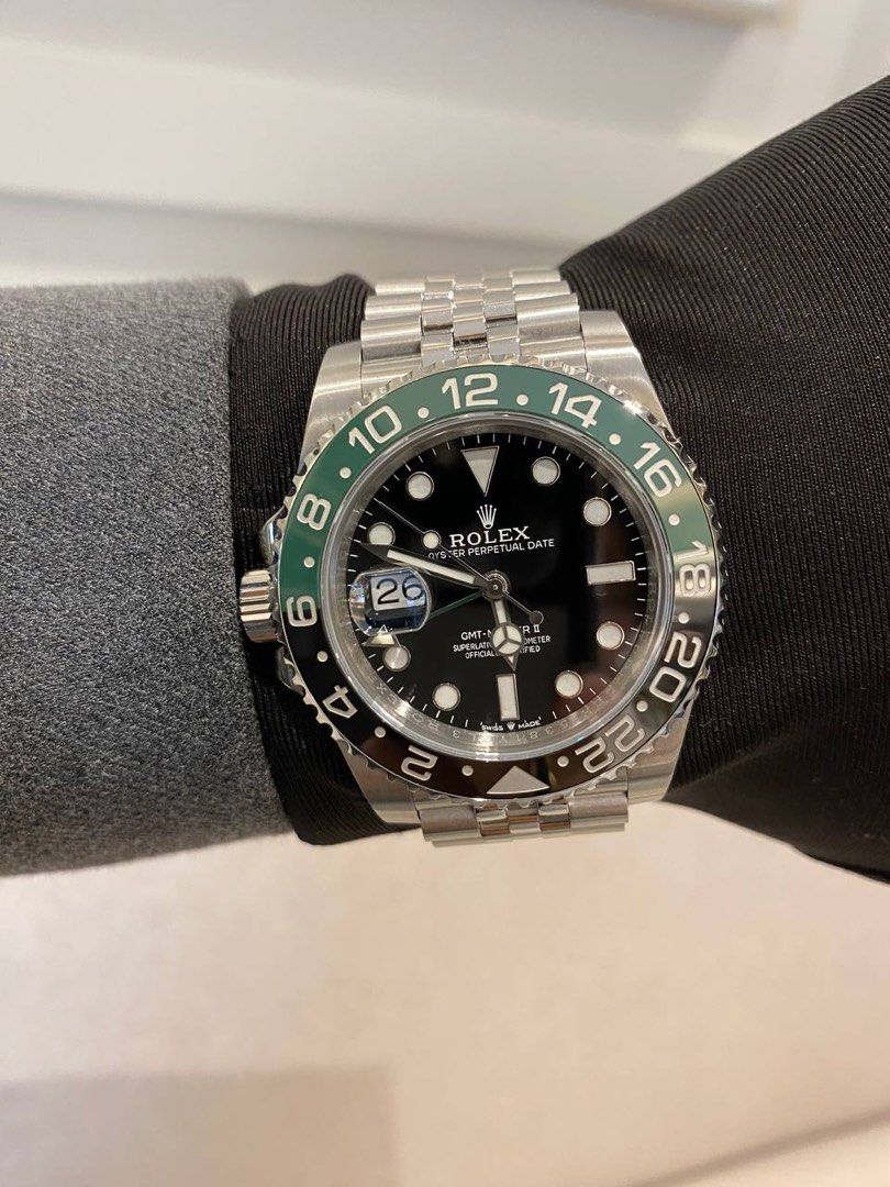 (LIKE NEW) 2017 ROLEX GMT-MASTER ll DATE REF 116710LN UPGRADE THE FLASH ...