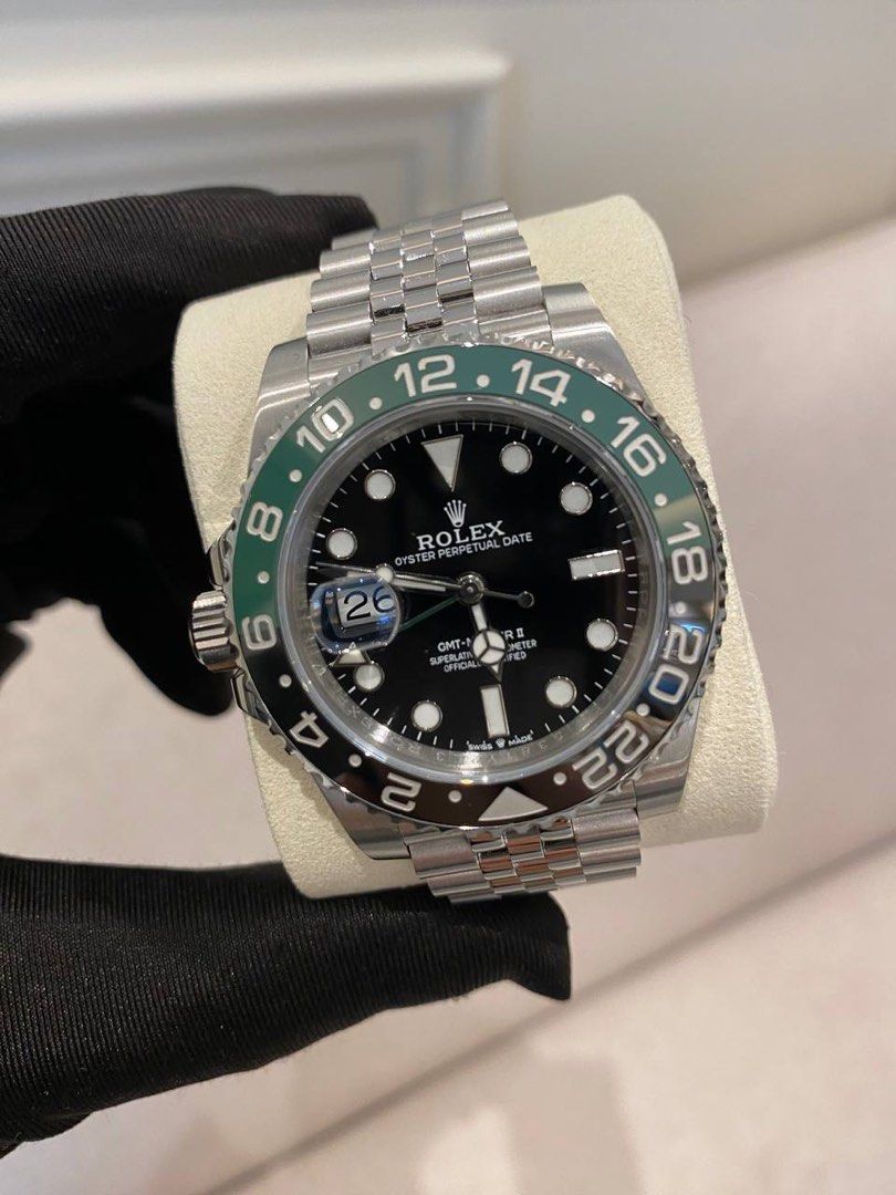 (LIKE NEW) 2017 ROLEX GMT-MASTER ll DATE REF 116710LN UPGRADE THE FLASH ...