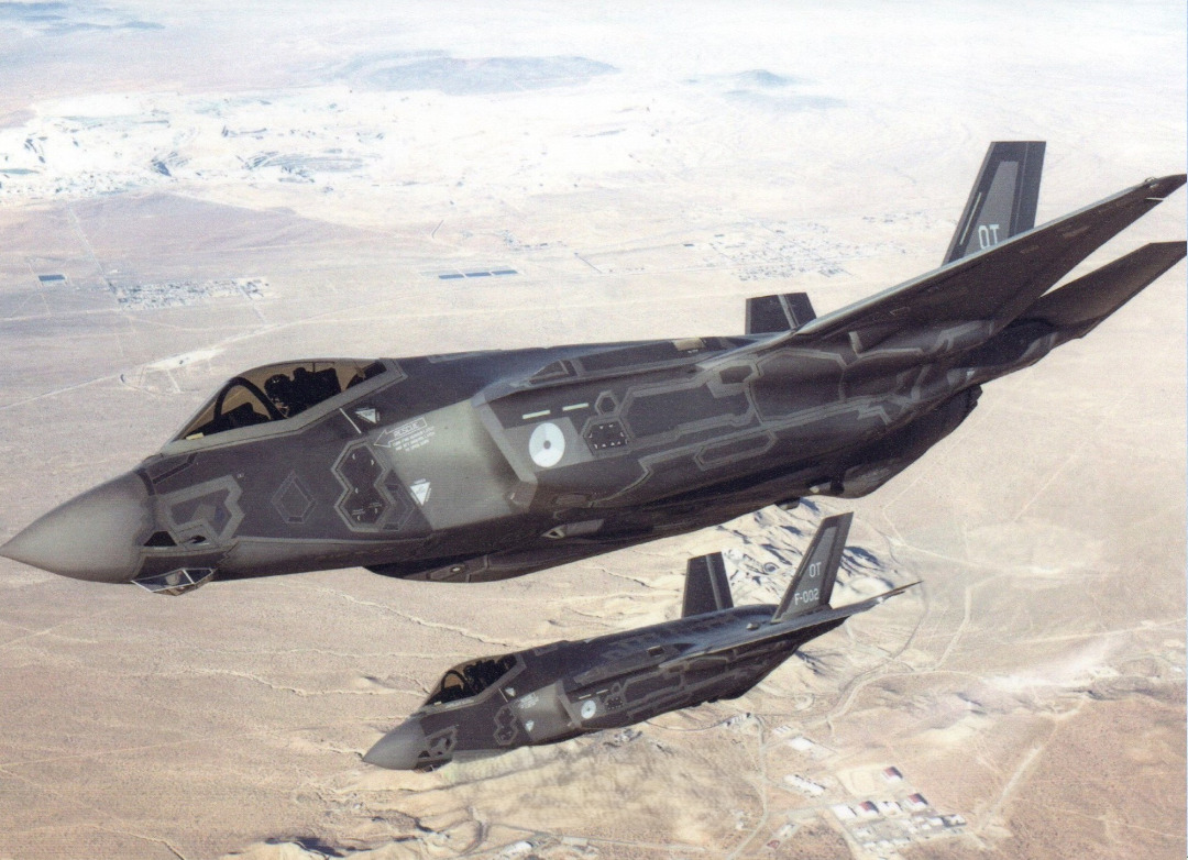 Lockheed-Martin F-35A Lightning II Photo Card and Sticker Set, Hobbies ...