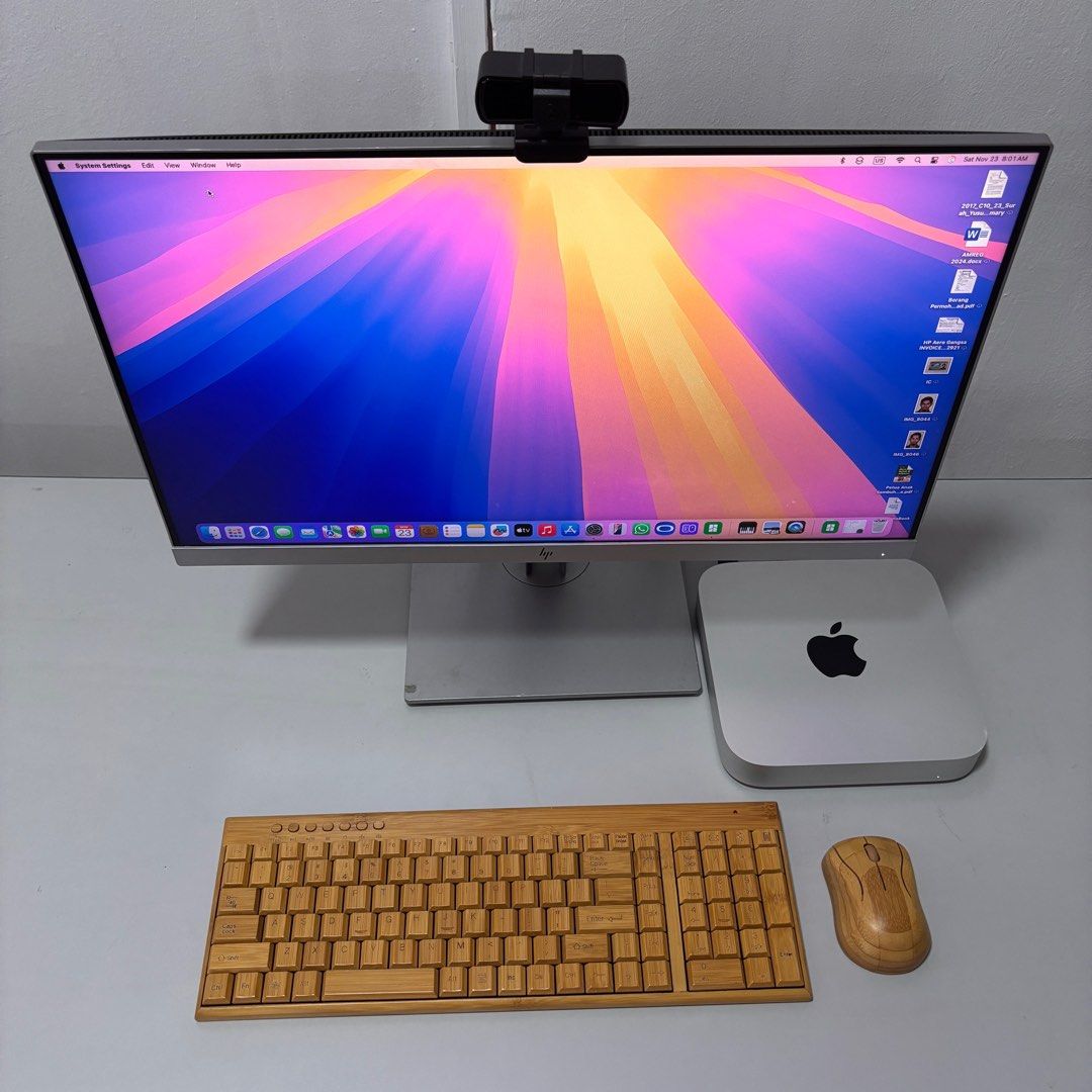 Mac mini M1 8GB 256GB minimalist full desktop, Computers & Tech ...
