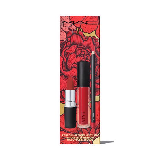 MAC pout full of posies lip kit original sealed, Beauty & Personal Care ...