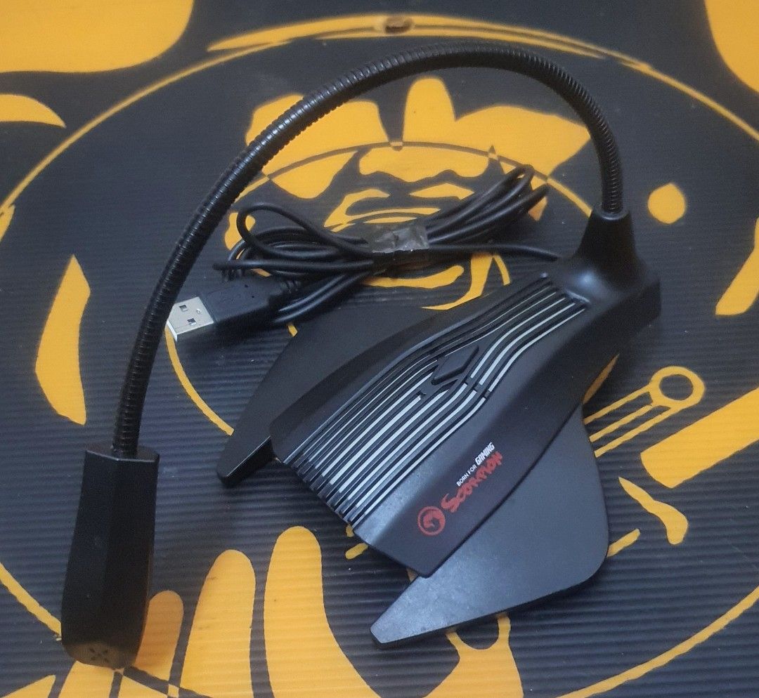 MARVO SCORPION MIC-01 RGB USB POWERED GAMING MICROPHONE, Video Gaming ...