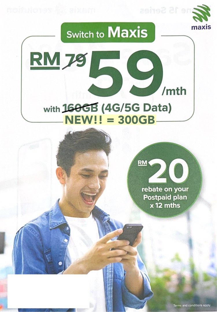 Maxis Postpaid, Mobile Phones & Gadgets, Mobile & Gadget Accessories ...