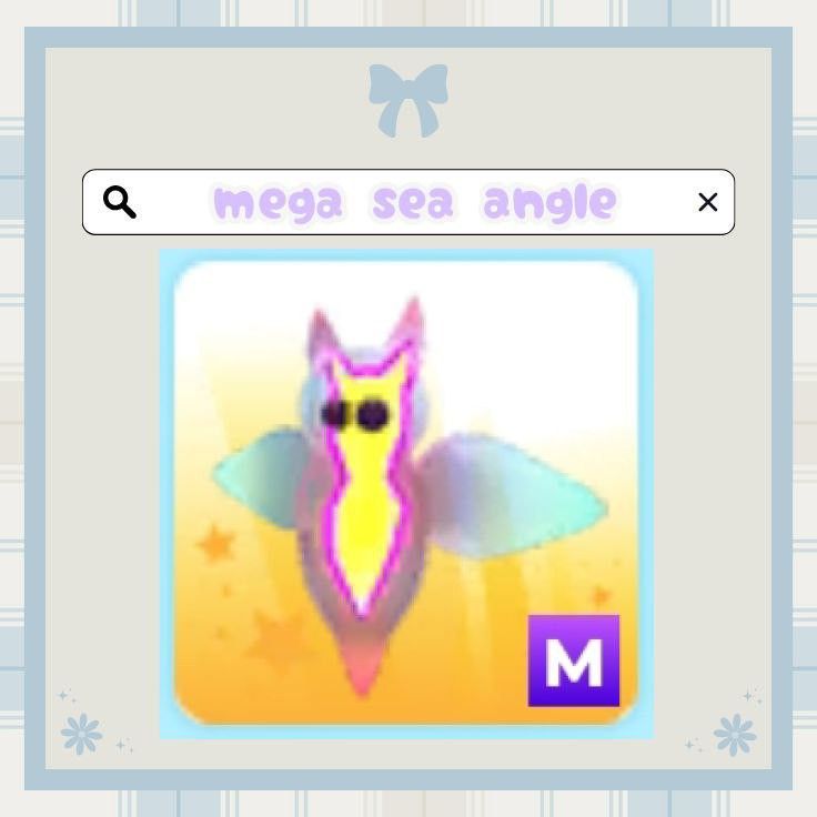 Mega Sea angle adopt me, Video Gaming, Video Games, Others on Carousell