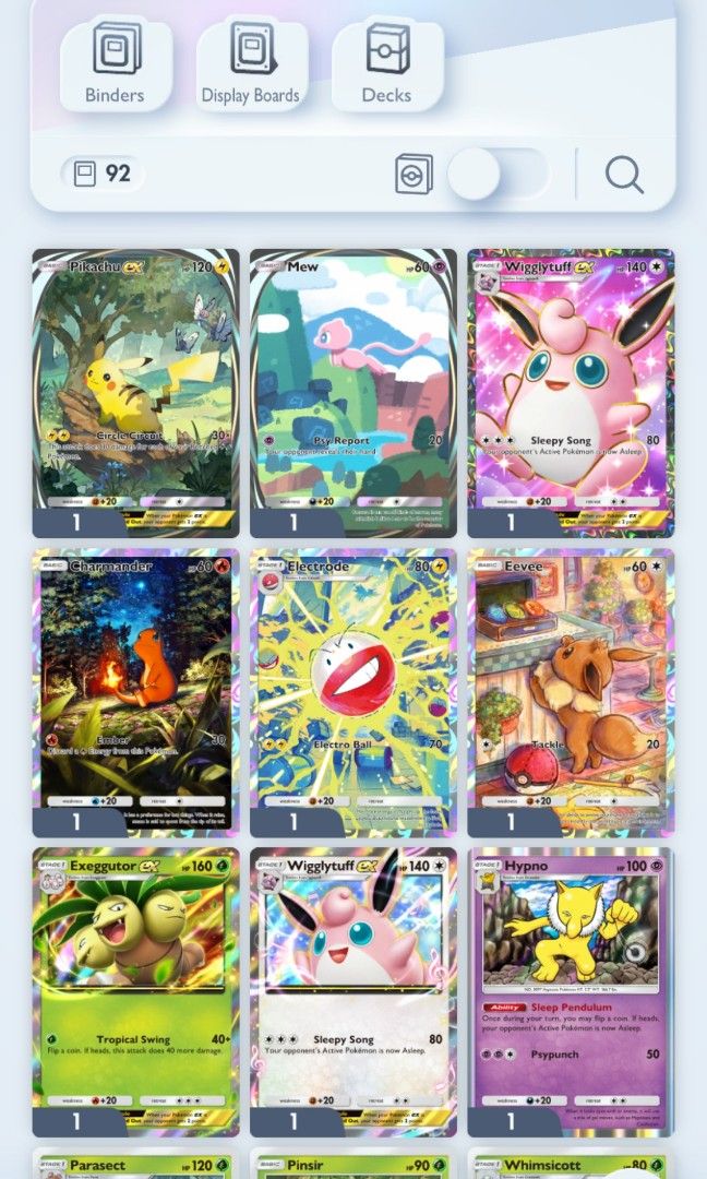 Mew + Pikachu | 570 P Hourglass Pokemon TCG Pocket, Video Gaming, Video ...