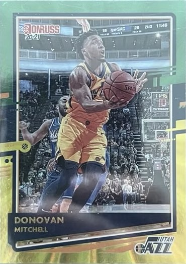 NBA CARDS | Donovan Mitchell | Donruss '22 [GBY Laser], Hobbies & Toys ...