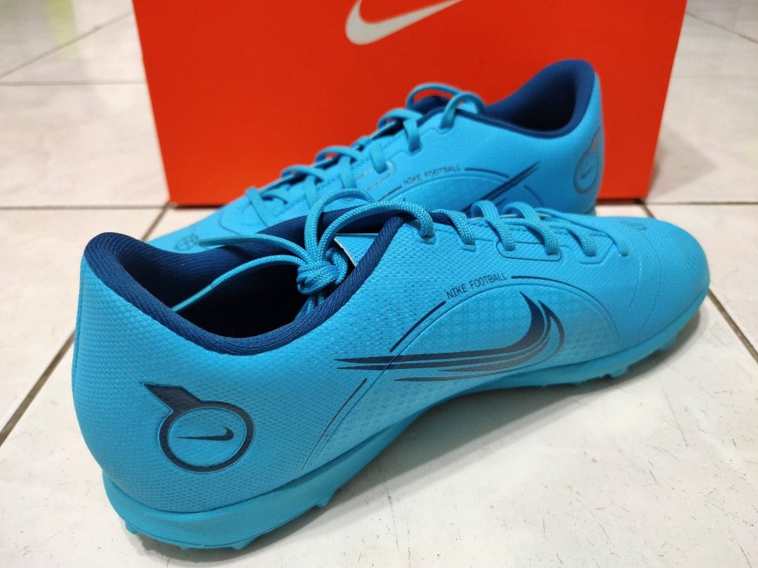 Nike Vapor 14 (UK6.5) Club TF Turf Soccer Football Shoe Kasut Futsal, Sports Equipment, Other ...