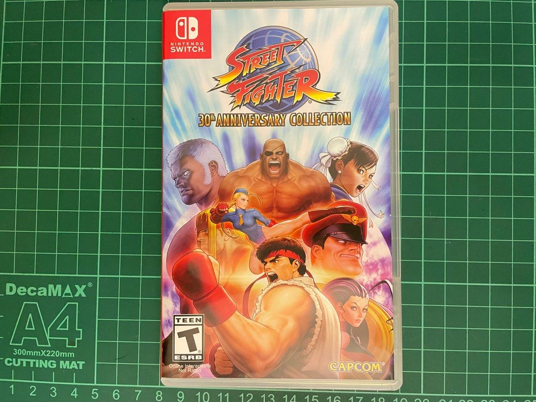Nintendo Switch Street Fighter 30th Anniversary Collection Arcade ...