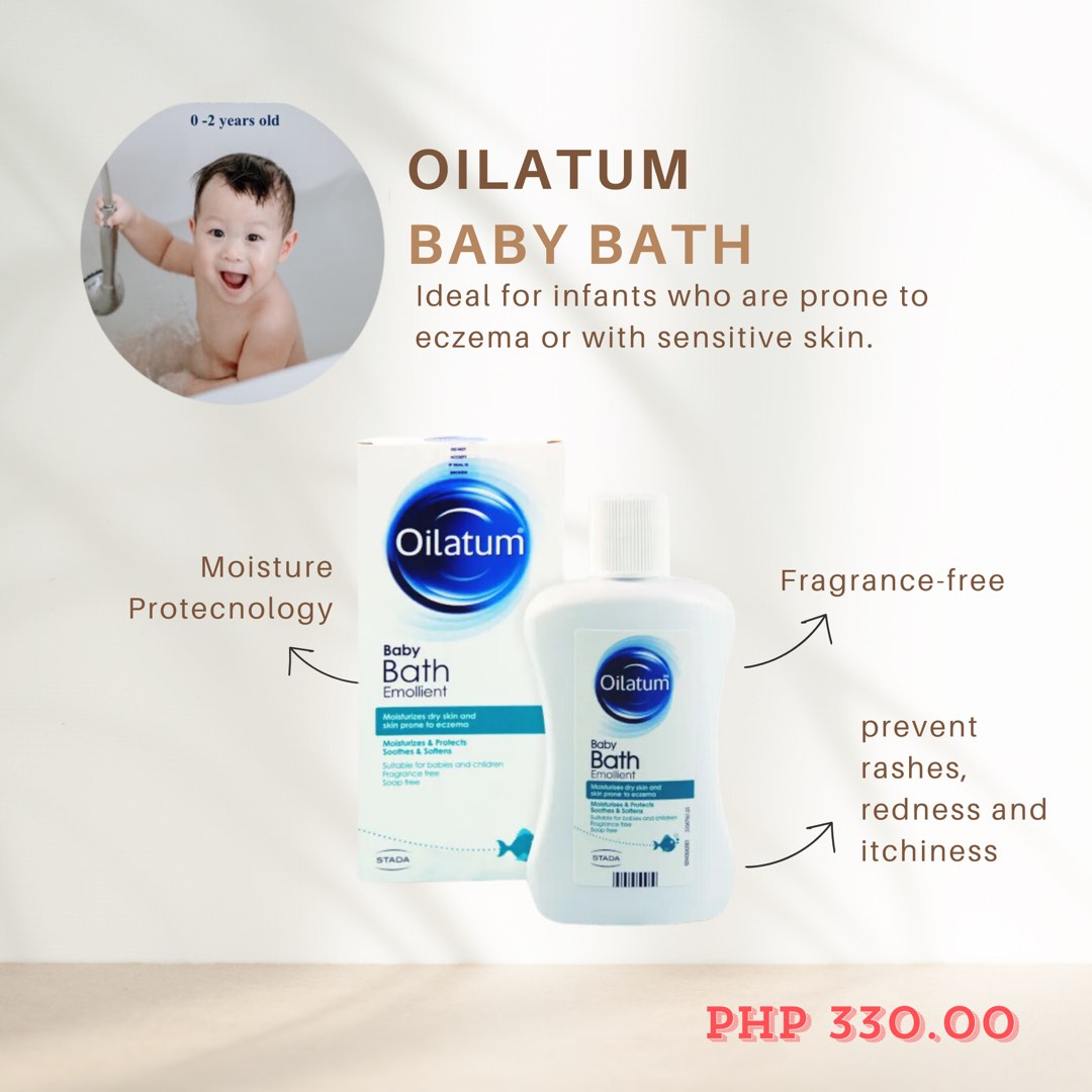OILATUM EMOLLIENT BABY BATH, Babies & Kids, Bathing & Changing, Other ...