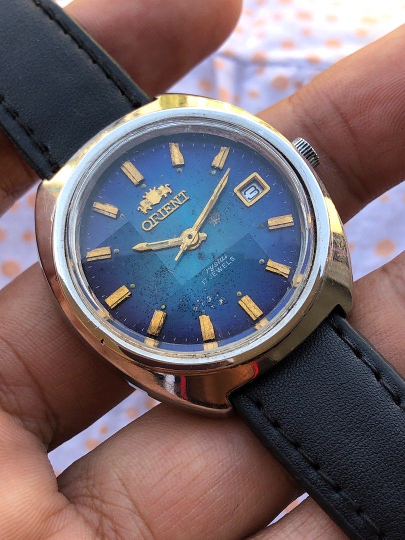 Orient 3 Star Blue Dial, Men's Fashion, Watches & Accessories, Watches ...