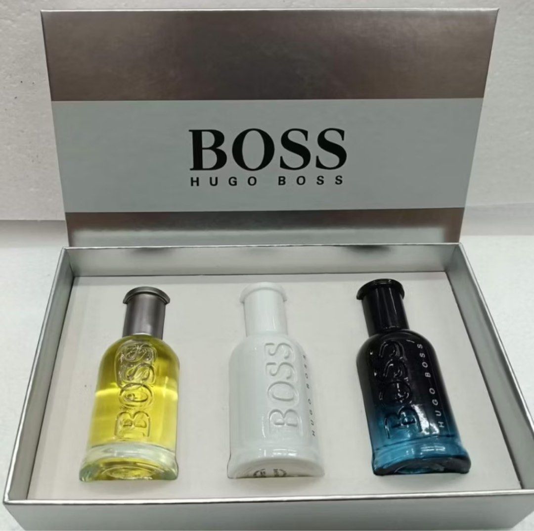Original Boss Perfume Minyak Wangi Gift set, Beauty & Personal Care ...