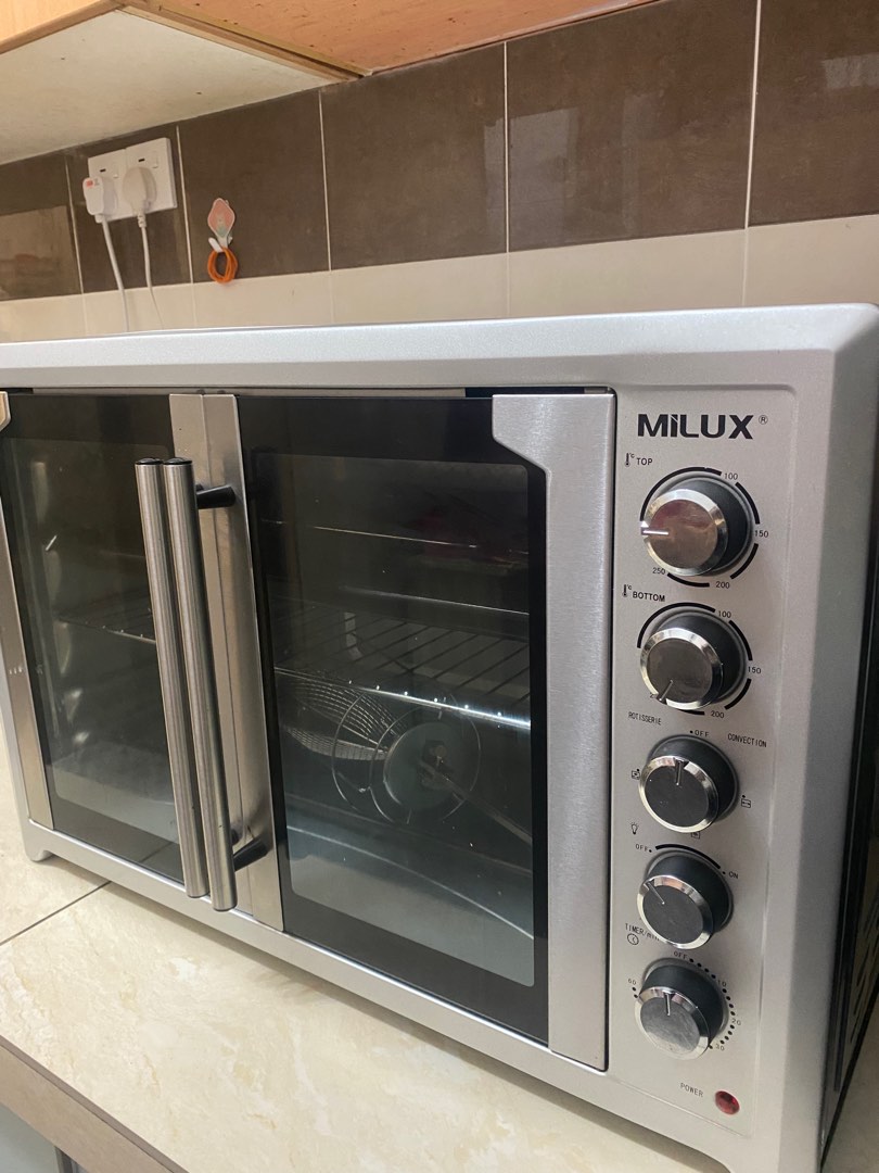 Oven MILUX 100 litre, TV & Home Appliances, Kitchen Appliances, Ovens ...