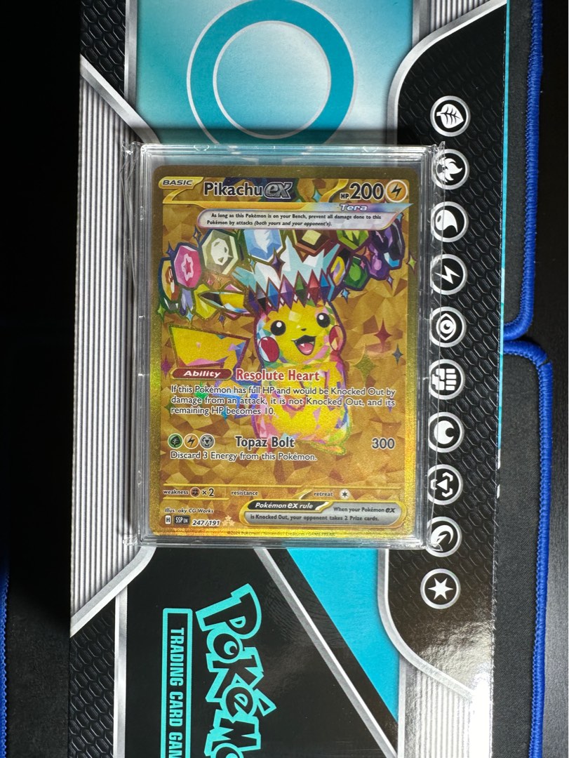 Pikachu Ex Hyper Rare - Surging Sparks, Hobbies & Toys, Toys & Games on ...