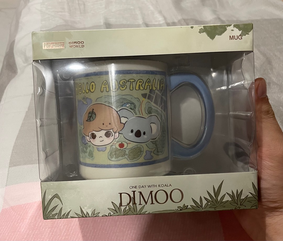 Pop Mart Dimoo one day with Koala Australia Limited Mug, Hobbies & Toys ...
