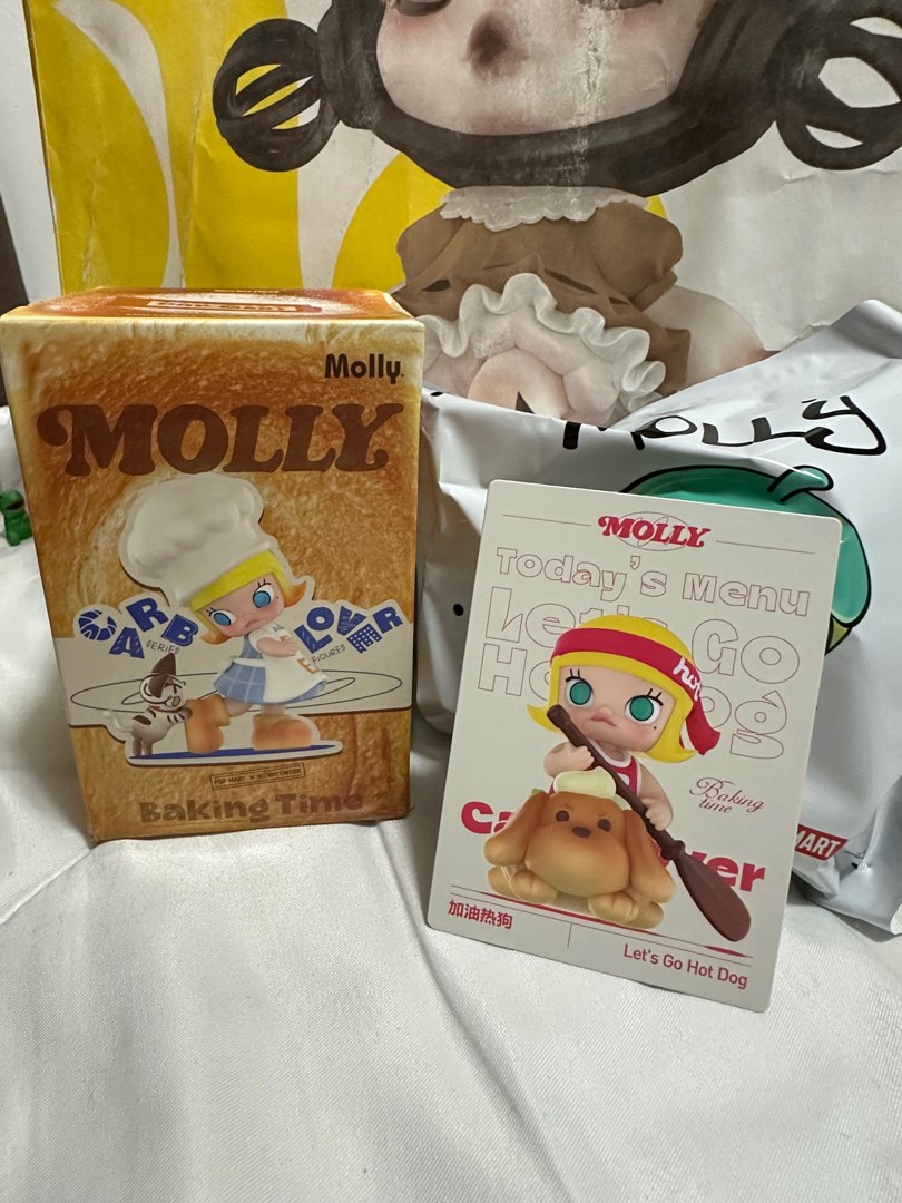 POPMART - MOLLY CARB LOVER, Hobbies & Toys, Toys & Games on Carousell
