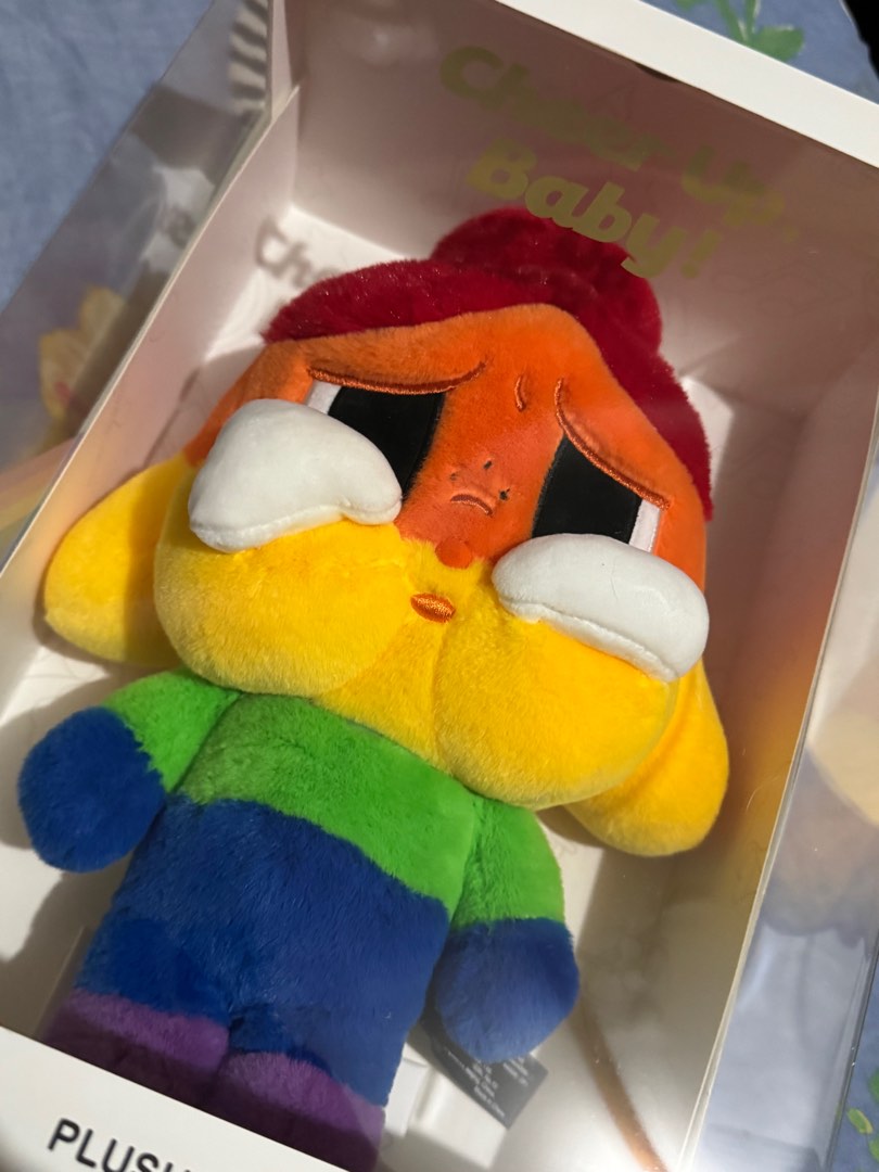Popmart Crybaby - Rainbow Plush, Hobbies & Toys, Memorabilia ...
