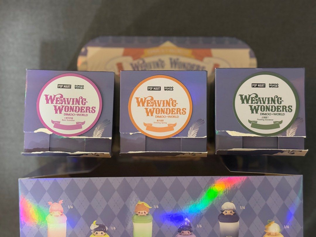 Popmart DIMOO Weaving Wonders Series-Scented Candle Blind Box, Hobbies ...