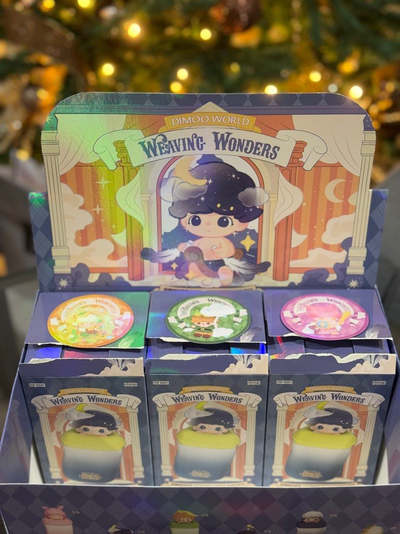 Popmart DIMOO Weaving Wonders Series-Scented Candle Blind Box, Hobbies ...