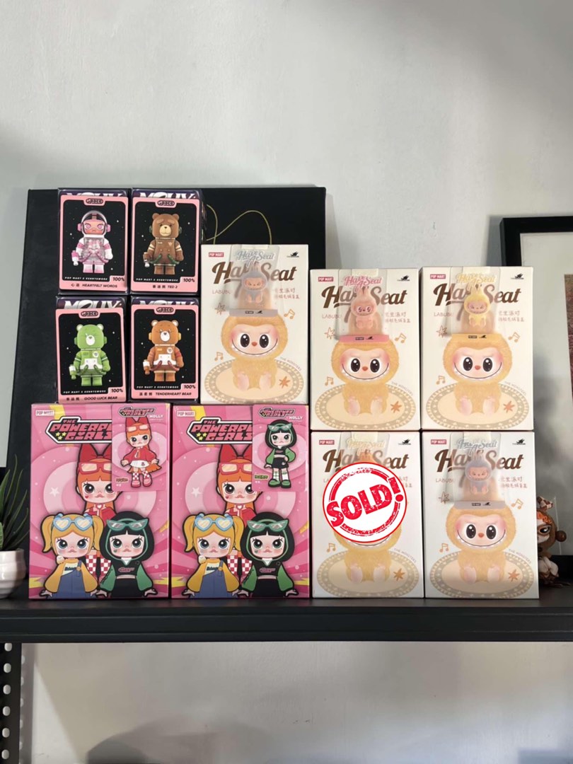 POPMART ITEMS, Hobbies & Toys, Toys & Games on Carousell