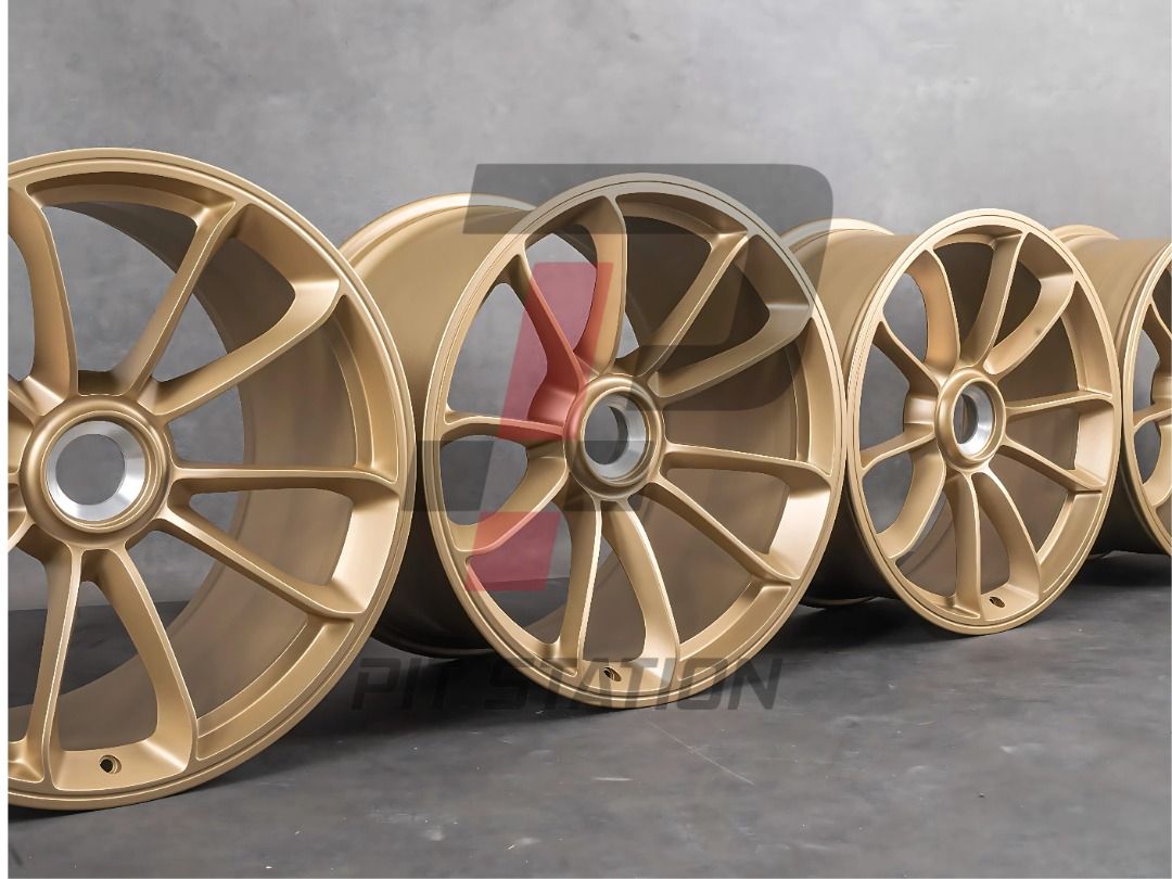 Porsche 911 991 GT3 RS Aurum Aluminum 20 21 Inch Rims, 汽車配件, 改裝、內外零件 ...