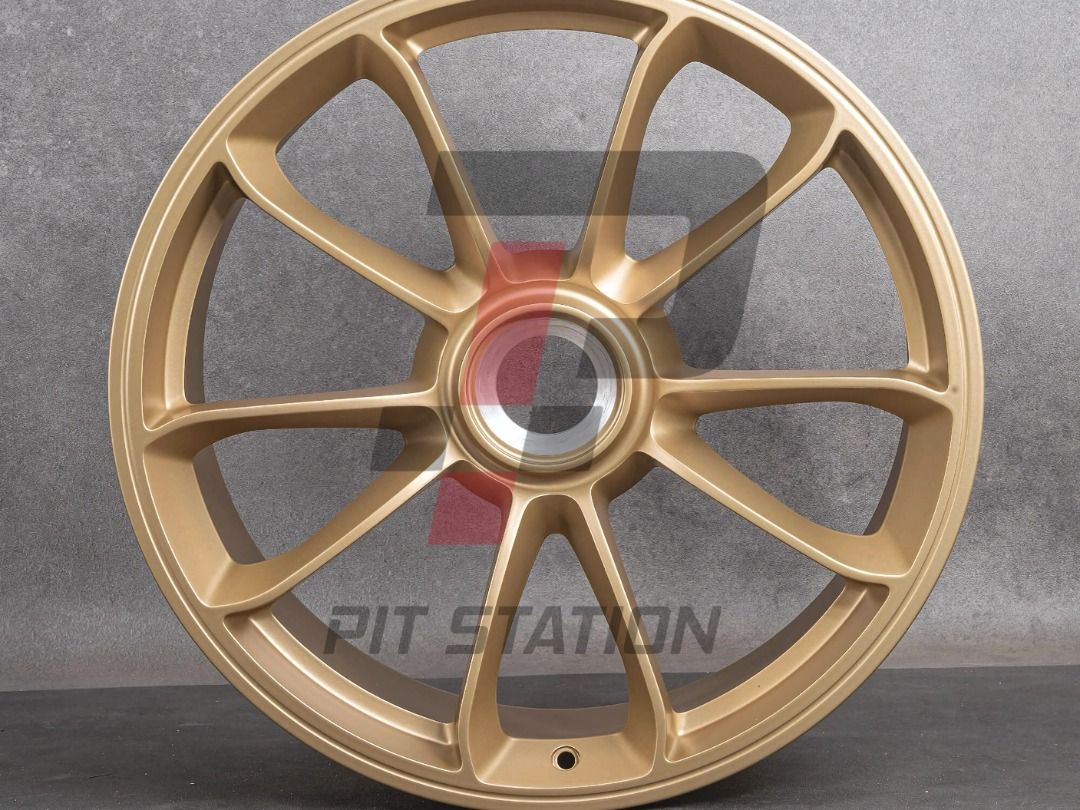 Porsche 911 991 GT3 RS Aurum Aluminum 20 21 Inch Rims, 汽車配件, 改裝、內外零件 ...