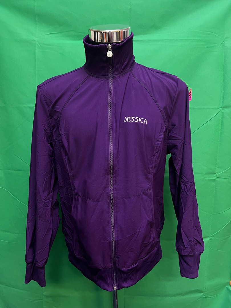 Purple Jessica Windbreaker Jacket, Women's Fashion, Activewear on Carousell