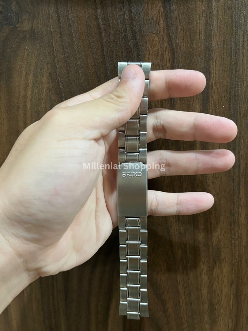 Rantai Stainless Jam Tangan Arloji Seiko Original, Barang Mewah, Jam ...