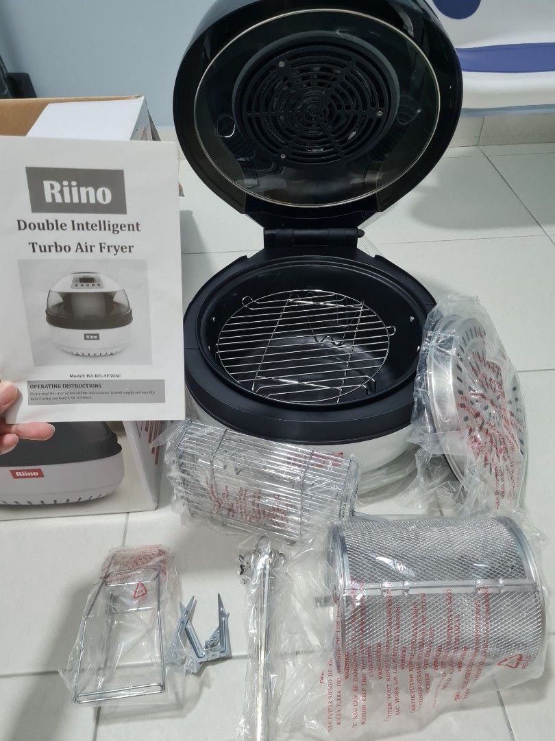 Riino 10L Intelligent All In One Turbo Air Fryer, TV & Home Appliances ...