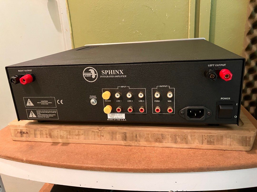 Rogue Audio Sphinx II integrated hybrid amplifier 100wpc, Audio, Other ...