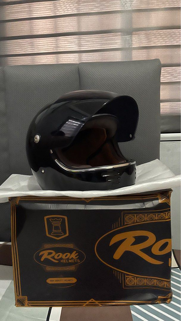 ROOK HELMET, Motorbikes, Motorbike Parts & Accessories, Helmets and ...
