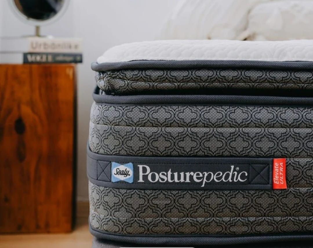Sealy Posturepedic Heritage Collection - Legacy Luxury Cushion Firm Mattress (Queen Size ...