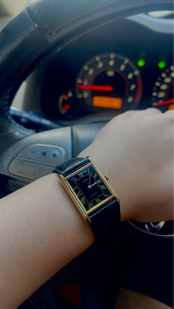 Seiko Nano 1980 Alba Louis Tank for womens Cartier alternative watch ...