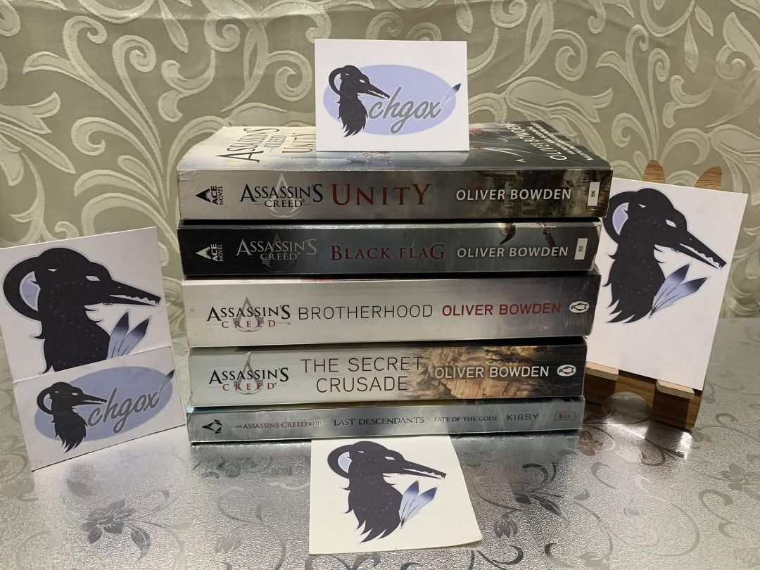 [SET / LOT OF 5] Assassins Creed by Oliver Bowden ~Brotherhood; Last ...