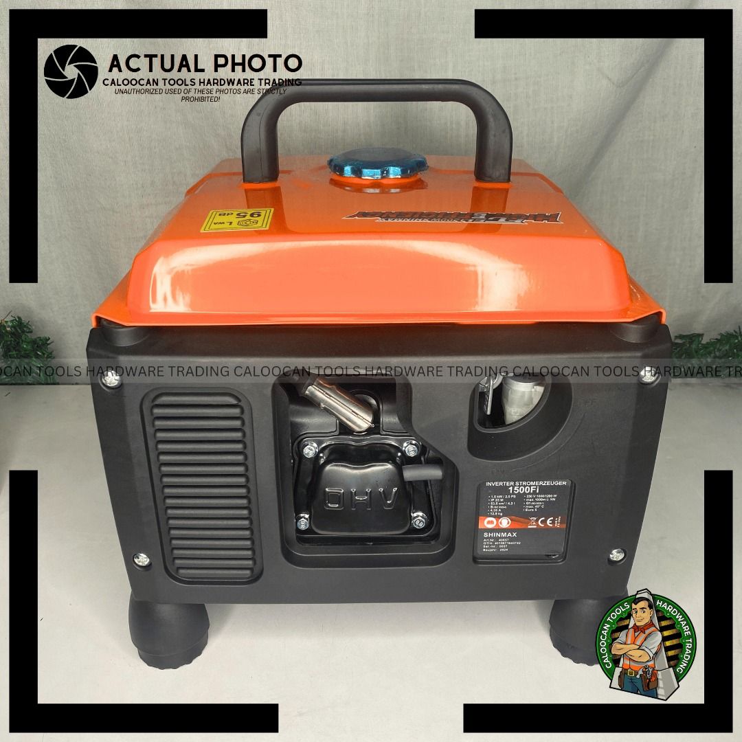 Shinmax Japan 4 Stroke Silent Type Hybrid Inverter Gasoline Generator ...