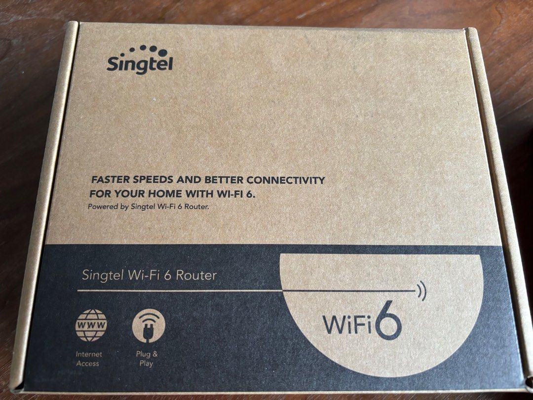 Singtel WiFi 6 Router, Computers & Tech, Parts & Accessories ...