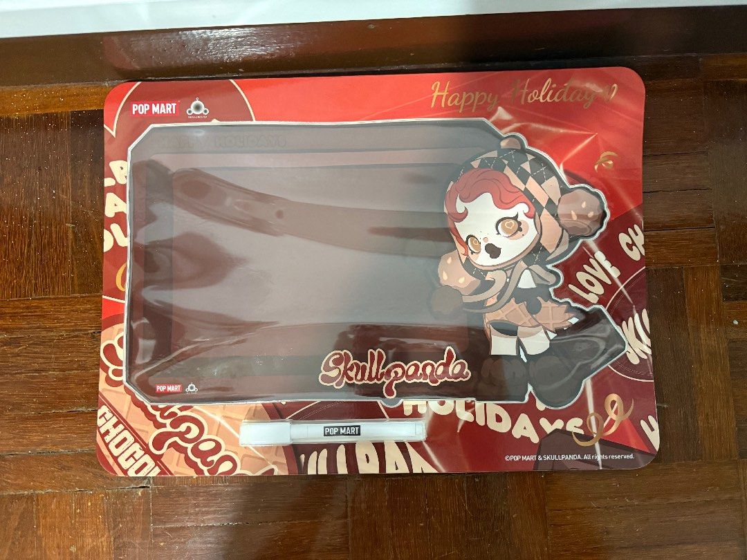 SKULLPANDA Christmas Series Magnetic Message Board, Hobbies & Toys, Toys & Games on Carousell