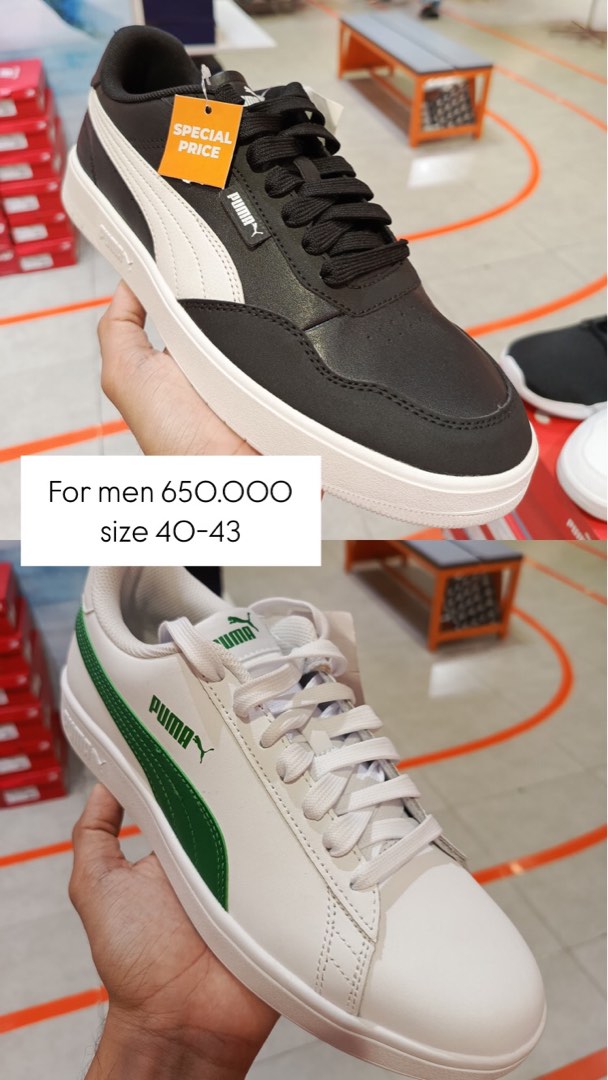 Sneakers puma for men original, Fesyen Pria, Sepatu , Sneakers di Carousell