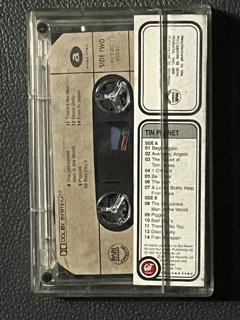 SPACE Tin Planet PHILIPPINES Paper Label Cassette Tape, Hobbies & Toys ...