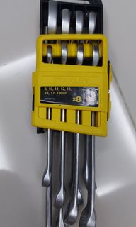 Stanley 14 piece Spanar set, Furniture & Home Living, Home Improvement ...