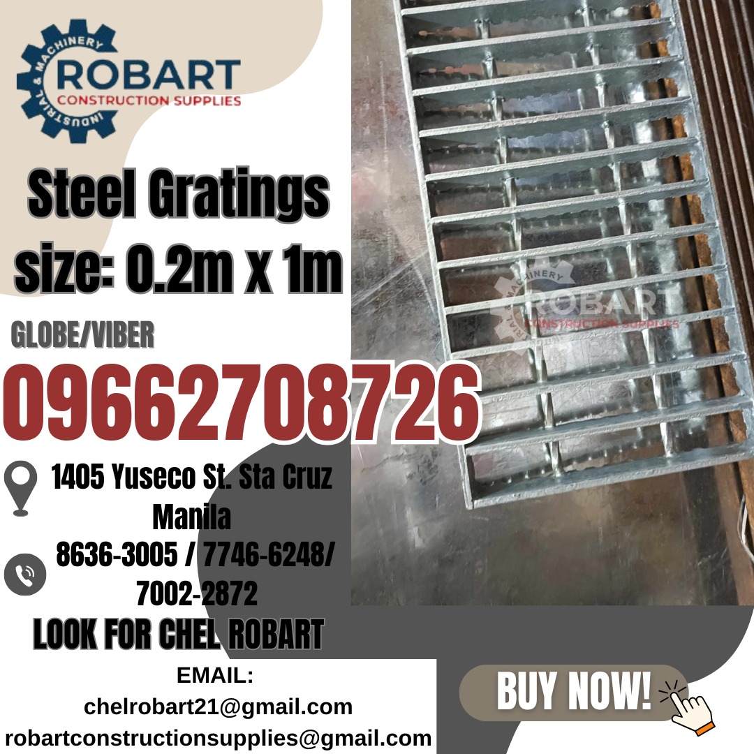 STEEL GRATINGS, Commercial & Industrial, Construction & Building ...