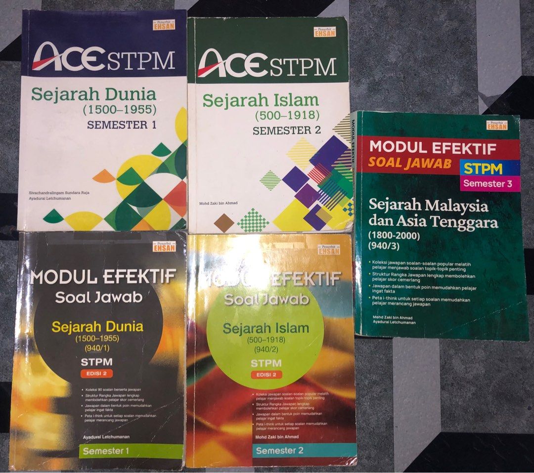 STPM SEJARAH batch 22/23, Hobbies & Toys, Books & Magazines, Textbooks ...