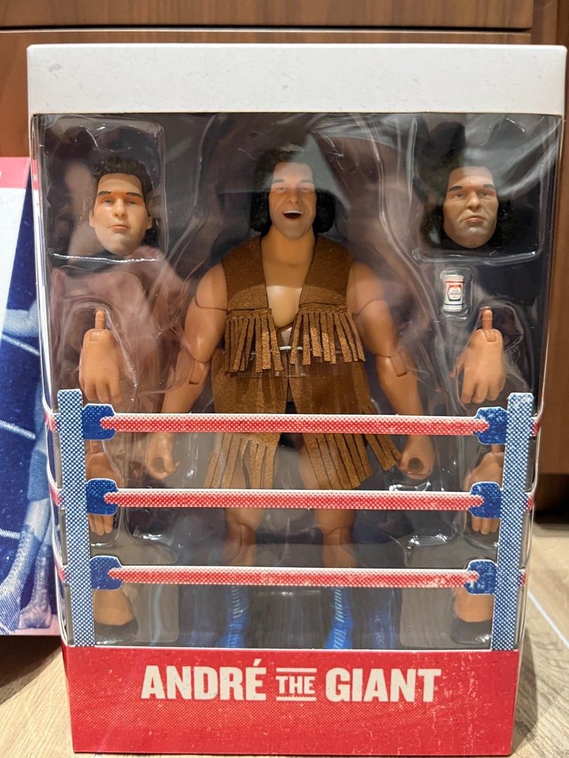 Super 7 ULTIMATES Wrestling Champion Andre the Giant rival of Hulk ...